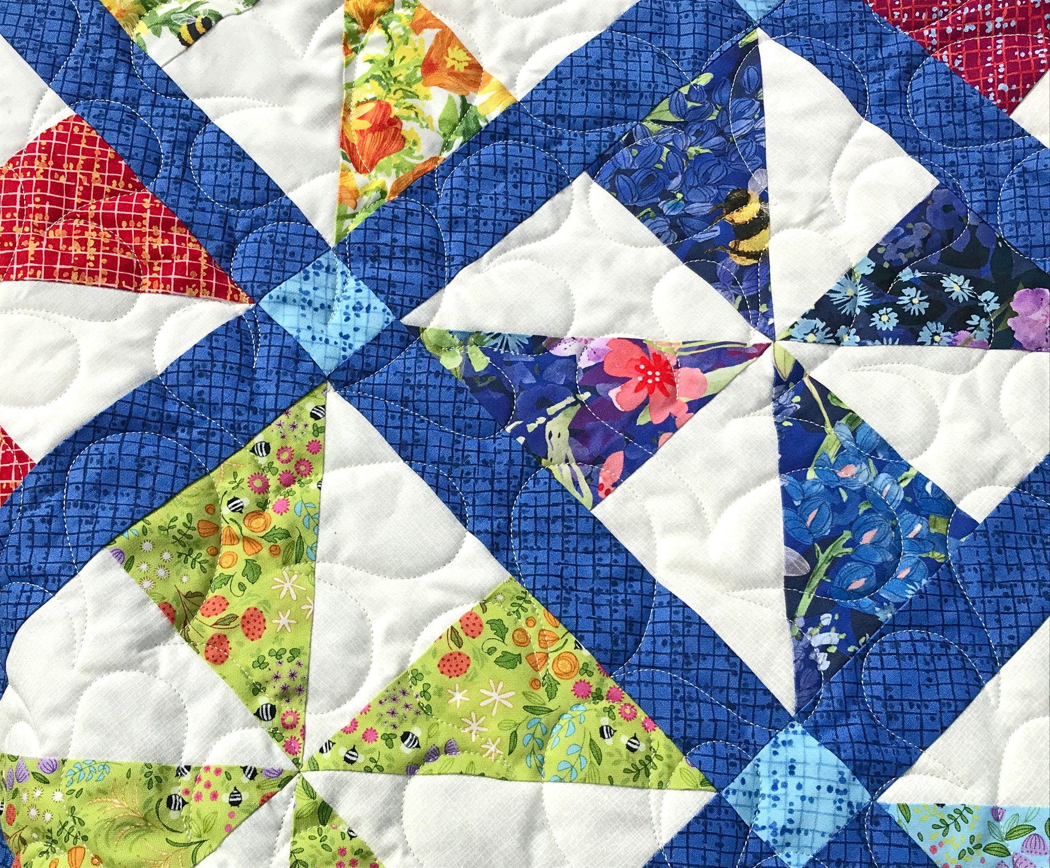 Pinwheel Parade Quilt Pattern - Digital Version – Cuddle Cat Quiltworks