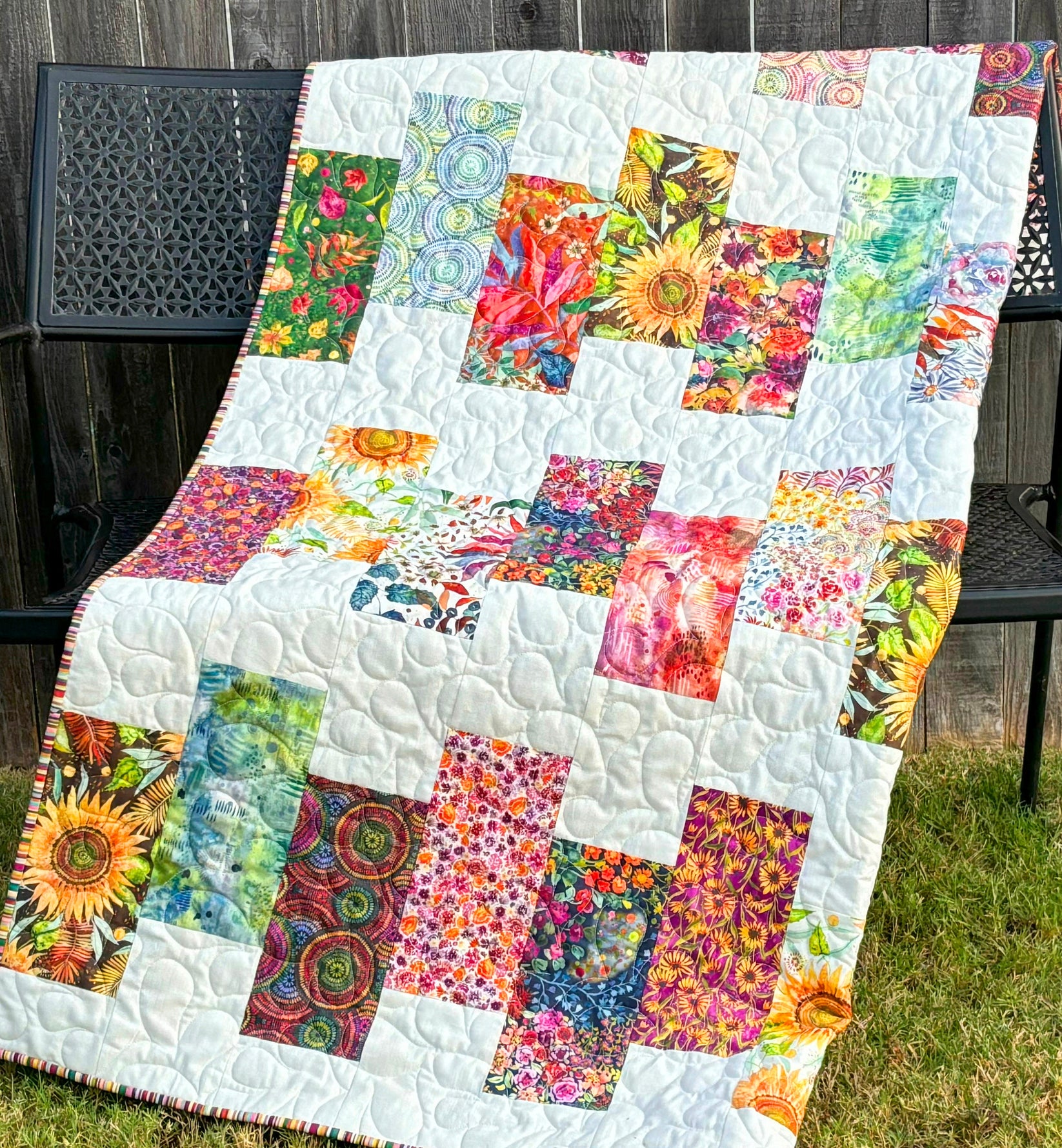 Steppin' Up Quilt Pattern Printed Version - Cuddle Cat Quiltworks CCQ0