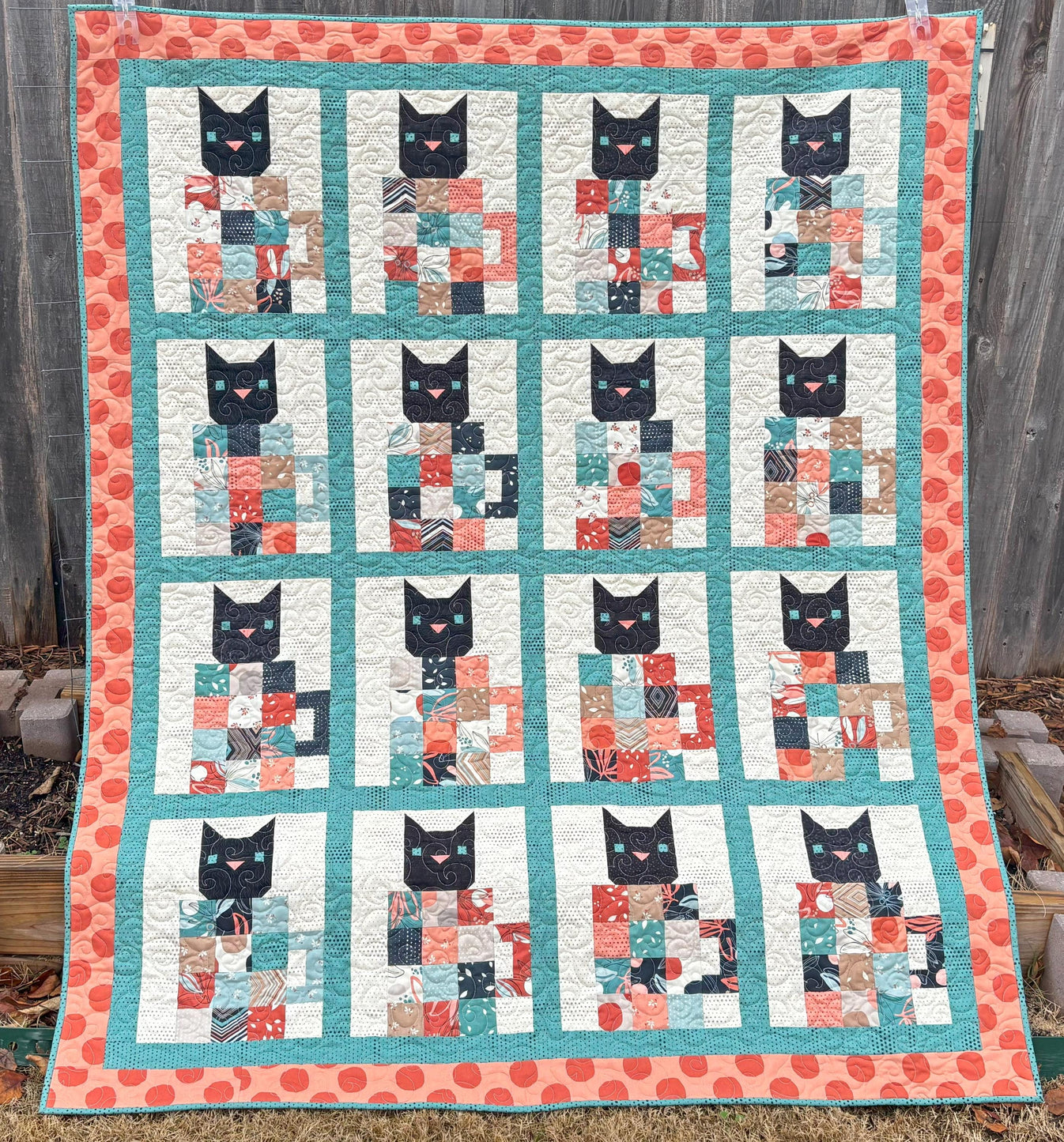 Coffee Cats Quilt Pattern - Digital Version – Cuddle Cat Quiltworks