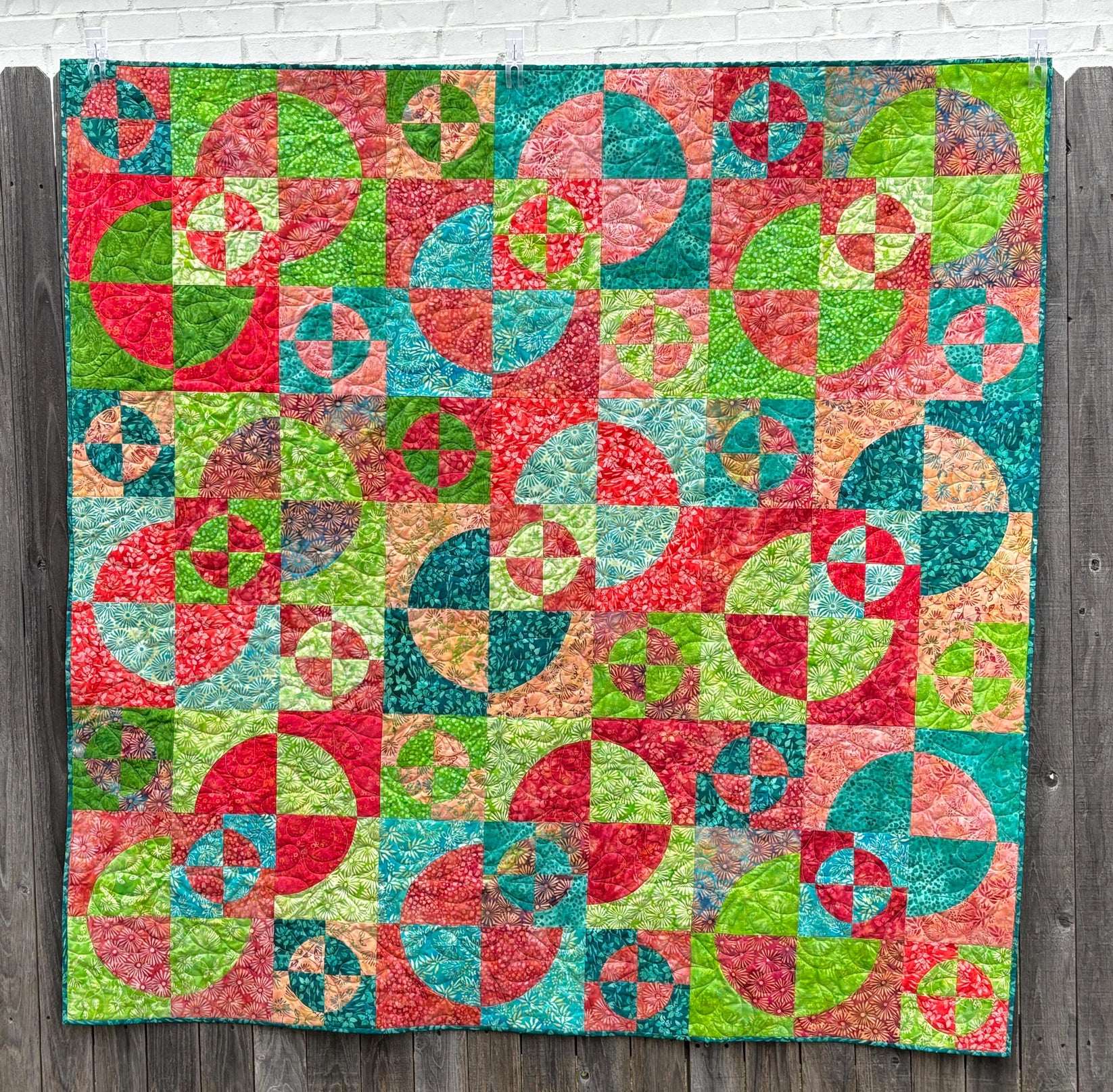 Circle Dance Quilt Pattern - Digital Version – Cuddle Cat Quiltworks