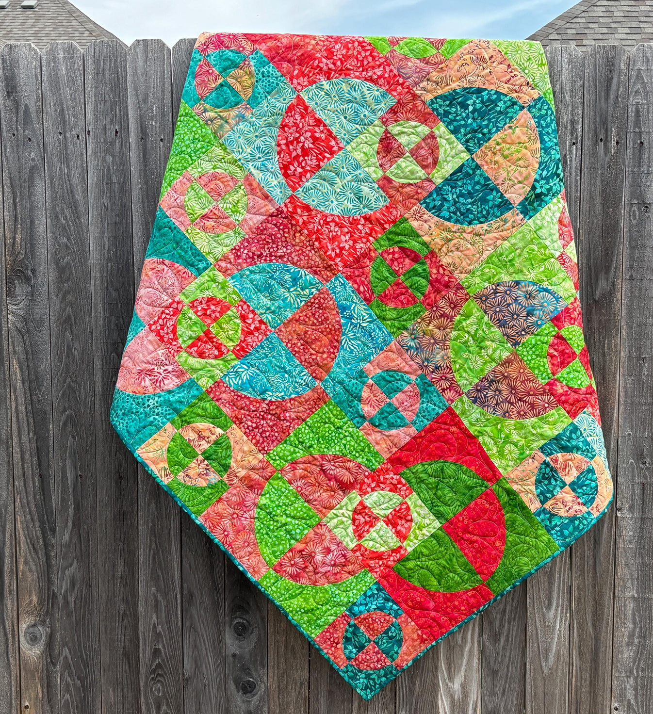 Circle Dance Quilt Pattern - Printed Version – Cuddle Cat Quiltworks