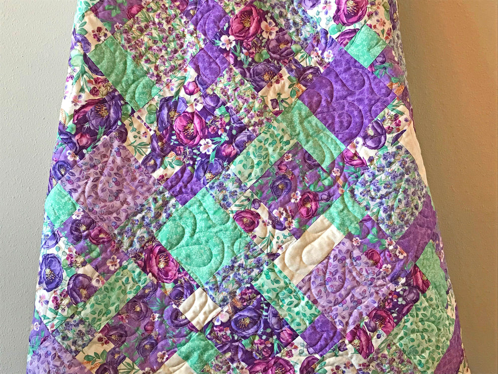 Charming Four Patch Quilt Pattern for Charm Squares - Digital Quilt Pa ...