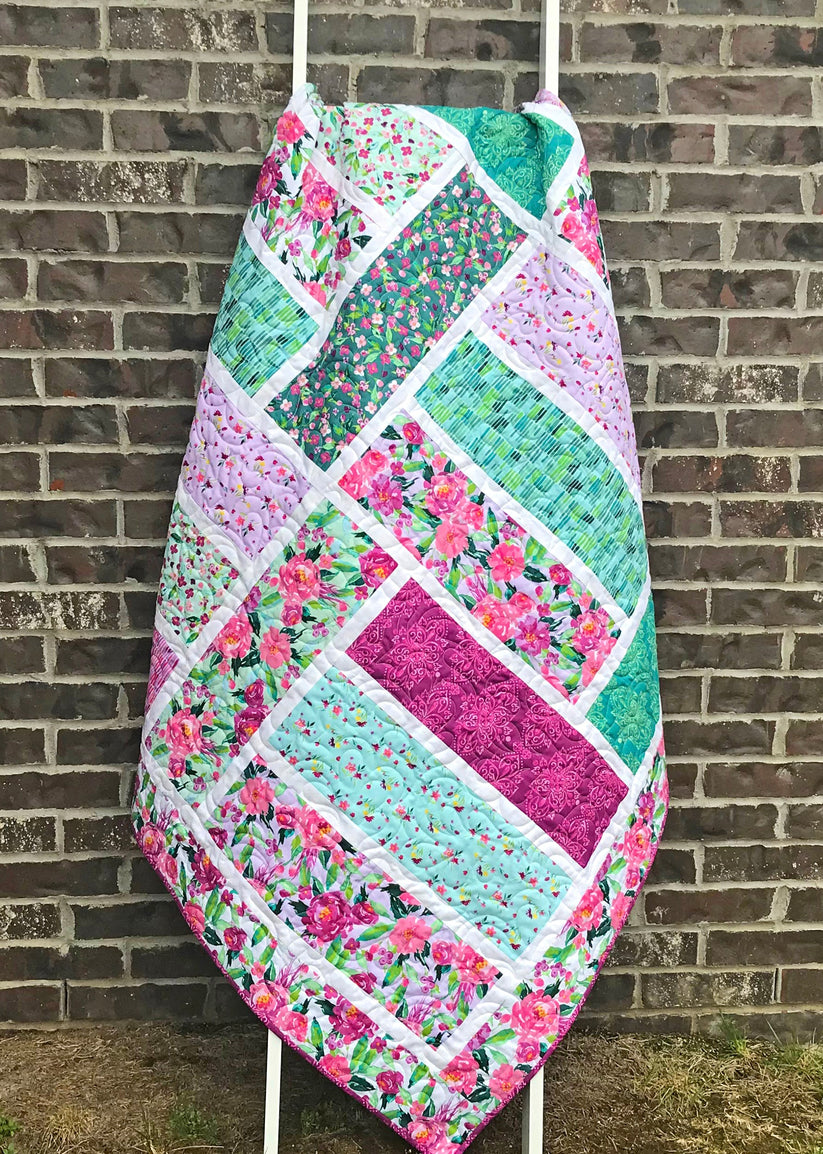 The Big Easy Quilt Pattern - Printed Pattern – Cuddle Cat Quiltworks