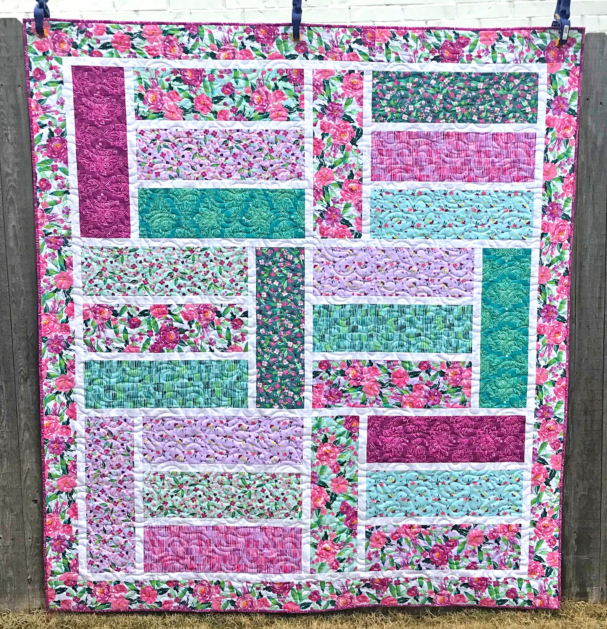 The Big Easy Quilt Pattern - Digital Quilt Pattern - Cuddle Cat Quiltw ...
