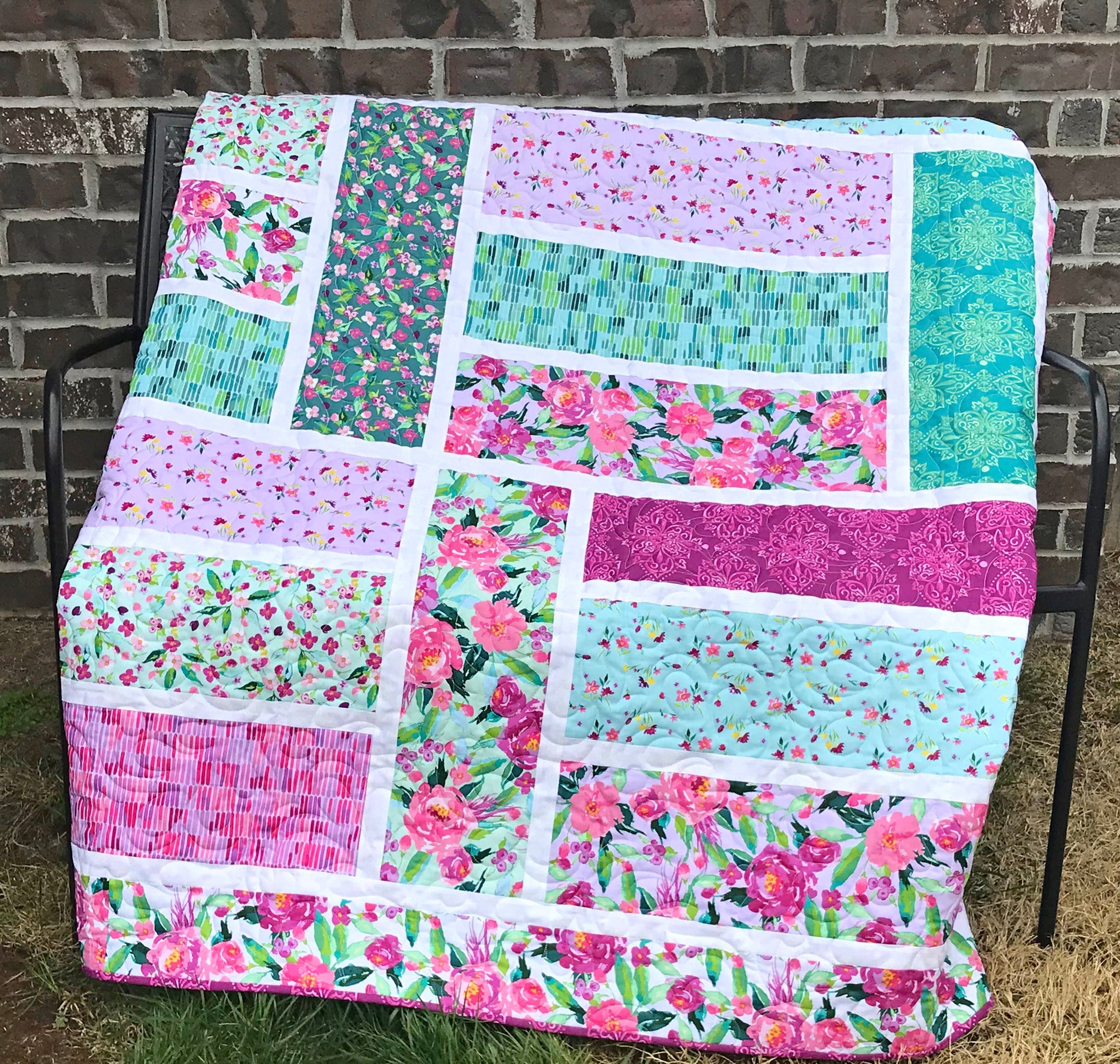 The Big Easy Quilt Pattern - Printed Pattern – Cuddle Cat Quiltworks