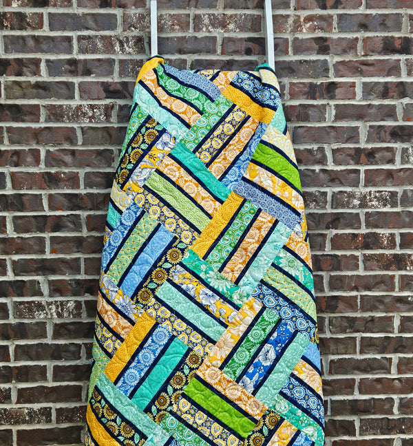 Pinstriped Quilt Pattern - Digital Version – Cuddle Cat Quiltworks